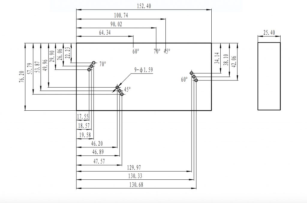 RC Calibration Block - NDT-KITS