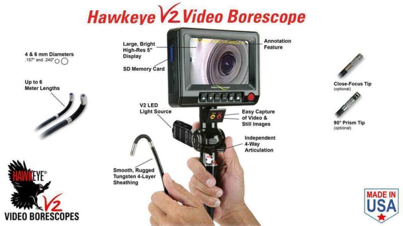 Hawkeye vs Milwaukee: Comparison of Borescope - NDT-KITS